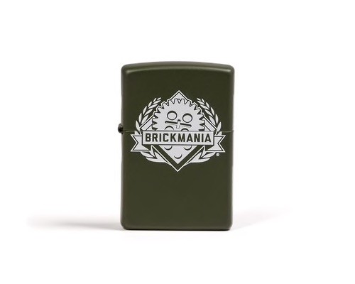 Brickmania Zippo® Lighter - OD Green Ministry-Of-Arms - LEGO Custom ...
