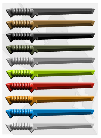 Tactical Sword - Bronze Ministry-Of-Arms - LEGO Custom Made Toys ...